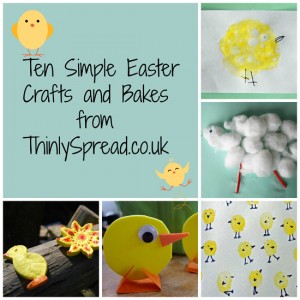 Ten Simple Easter Crafts - thinlyspread.co.uk