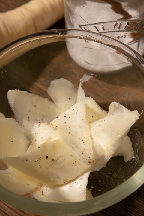 Parsnip Crisps - Easy Homemade Vegetable Crisps | Thinly Spread