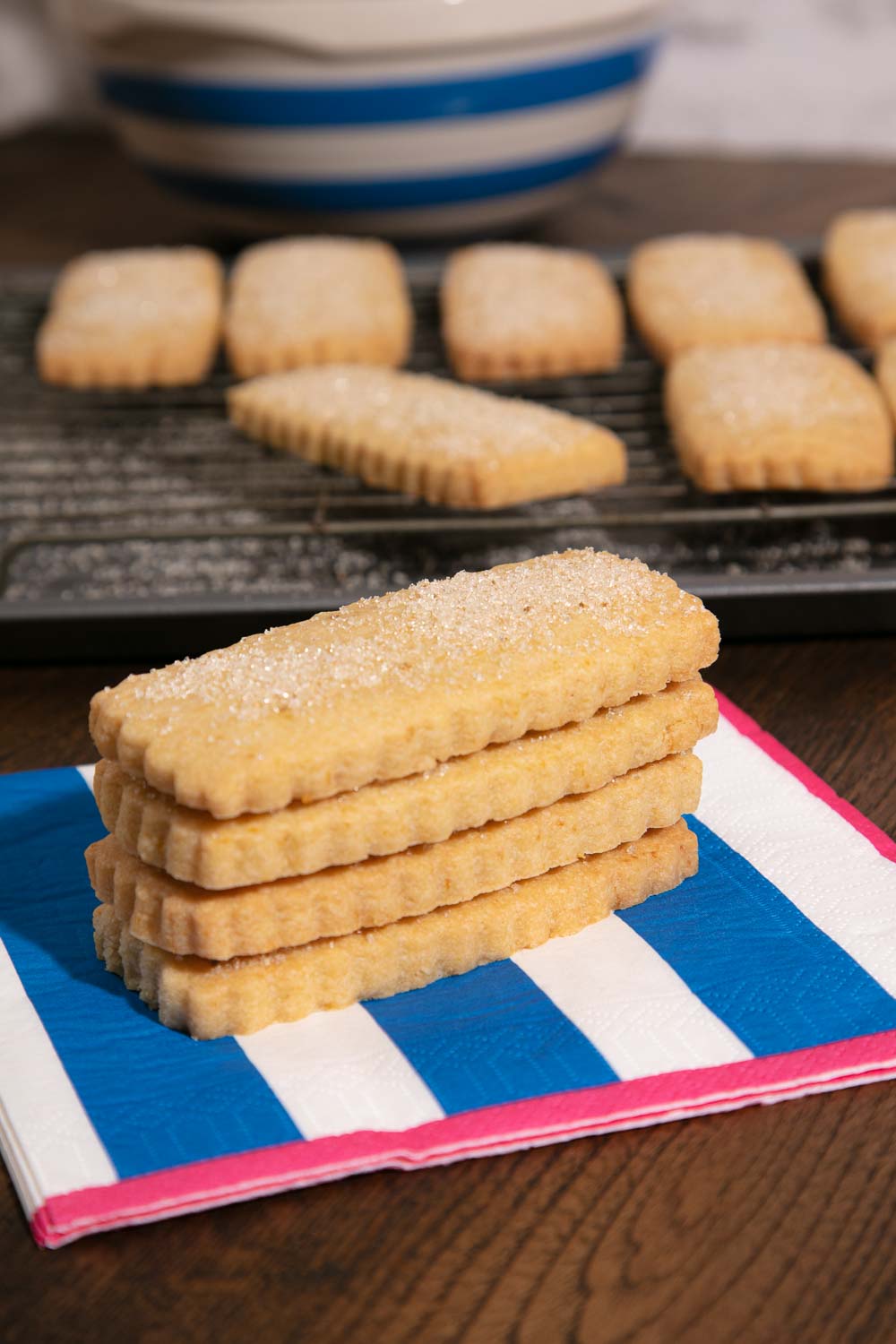 Vegan Shortbread - A Simple Three Ingredient Recipe | Thinly Spread
