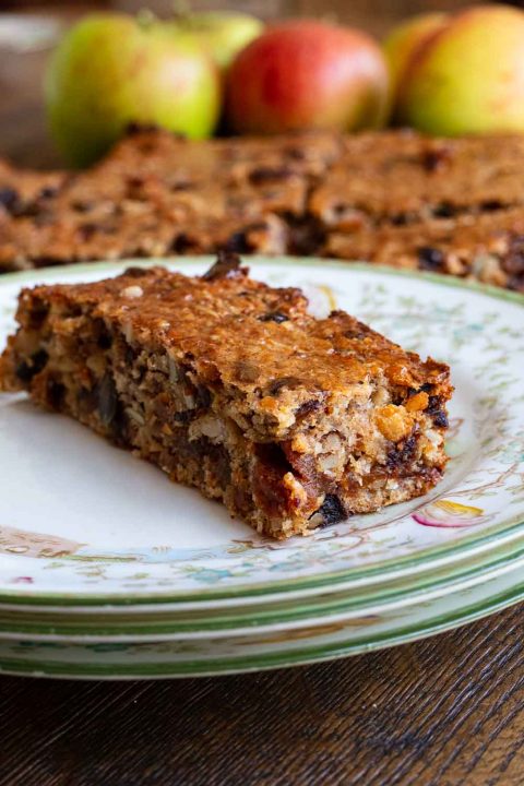 Easy Fruit and Nut Bars - Thinly Spread